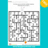 THE NUMBER 2 IDENTIFICATION MAZE - BusyPreschooler.com