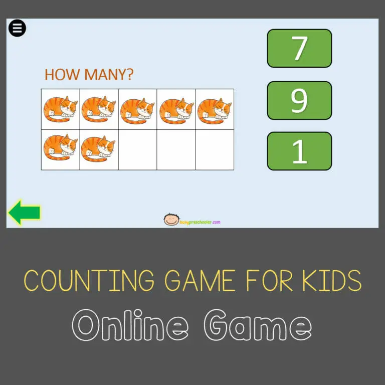 IDENTIFY NUMBERS 1-3 | MATH GAME FOR KIDS - BusyPreschooler.com