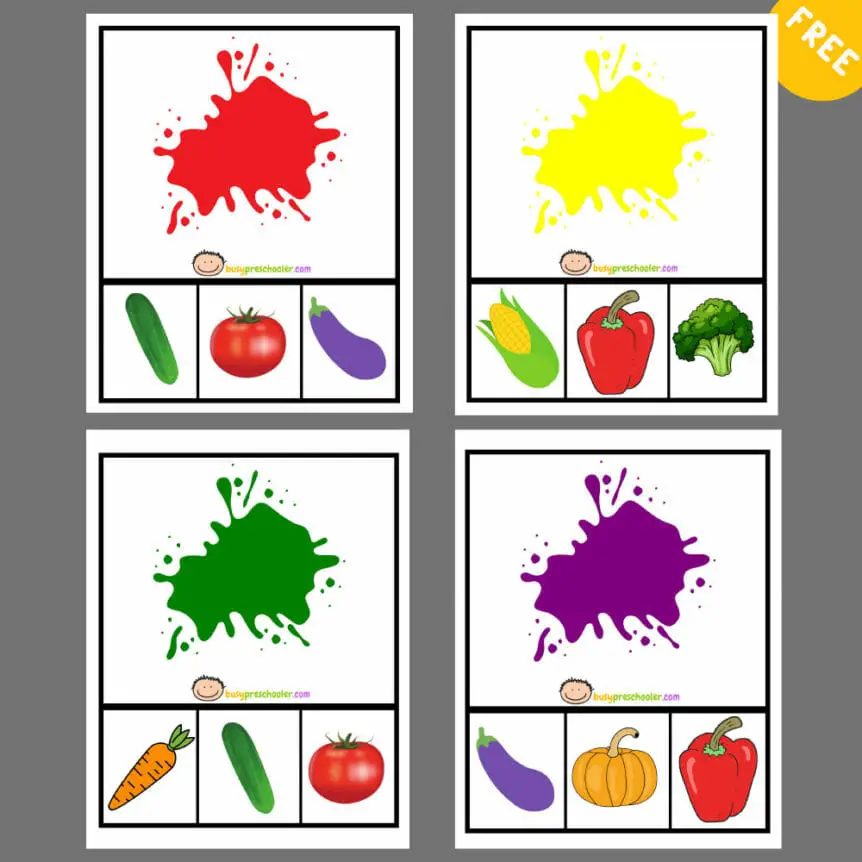 FOOD PRINTABLES - BusyPreschooler.com