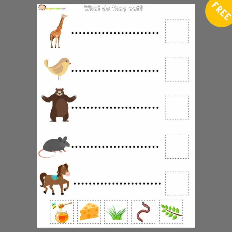 FOOD PRINTABLES - BusyPreschooler.com