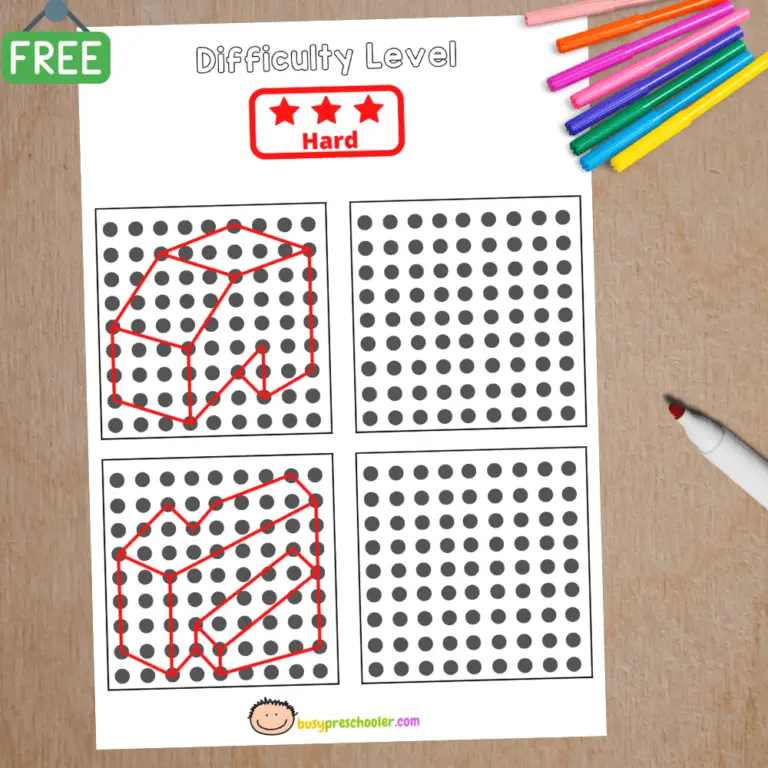 FREE BLENDING ACTIVITY FOR KIDS - BusyPreschooler.com
